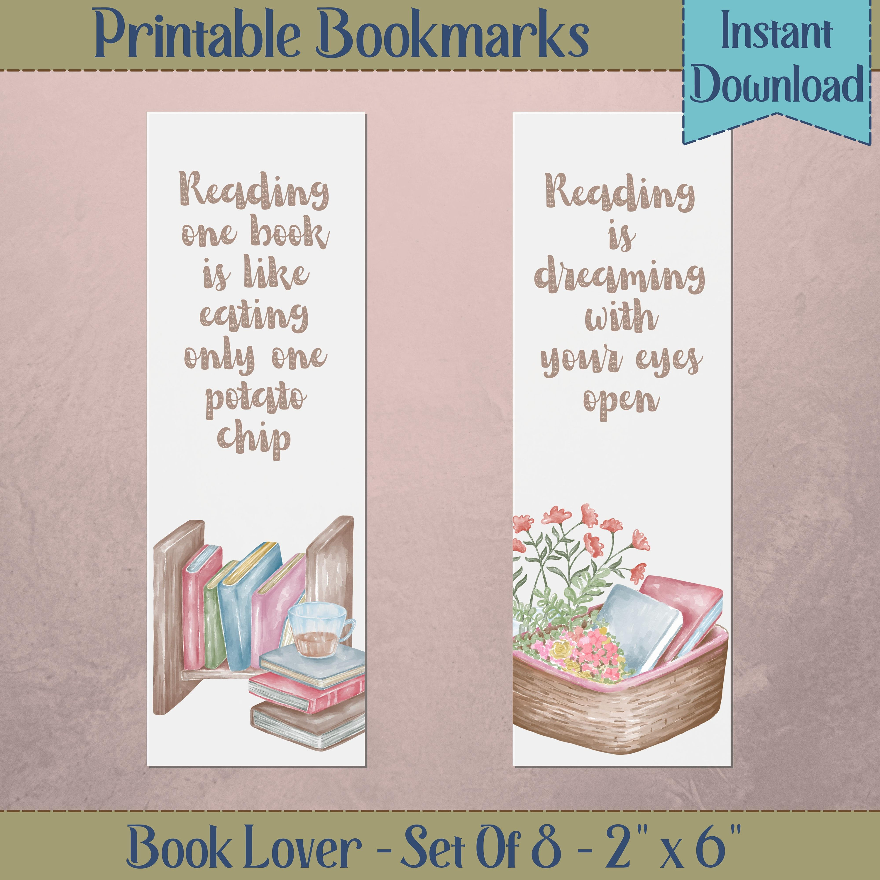 Reading Quotes For Bookmarks