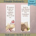 Printable Bookmarks | Reading Quotes Bookmark | Back to School ...