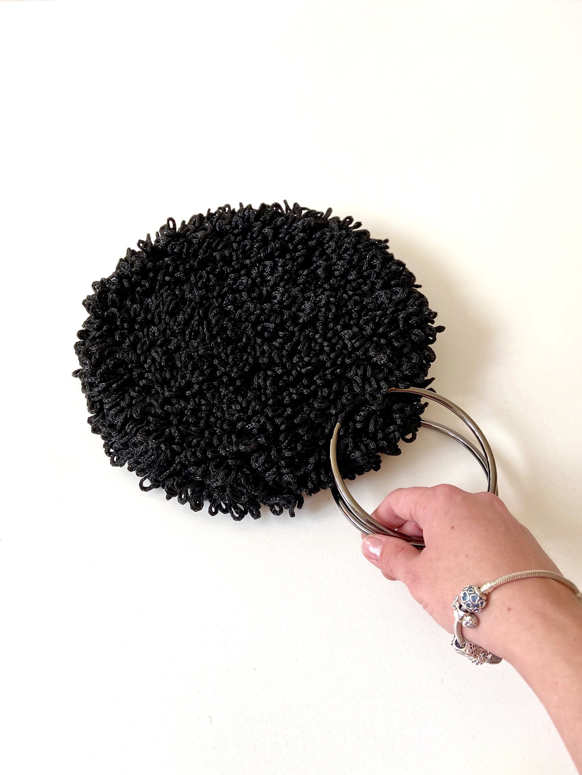 Crochet Pattern Circle Bag Video Tutorial PDF Pattern Round - Etsy