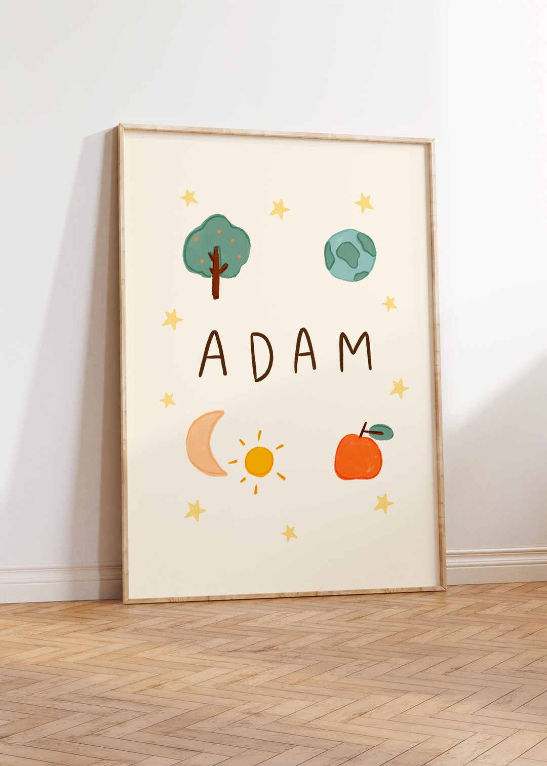 Adam Name Printable DIGITAL DOWNLOAD Prophet Islamic Digital Download ...