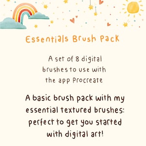Maryam's Digital Brush Pack | Essential Digital Textured Brush Pack for Procreate | Procreate ...