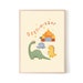 Deen-o-saur Islamic Print | Islamic Dinosaur Kids Print | Childrens ...
