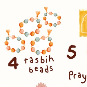 Numbers Islamic Printable | DIGITAL DOWNLOAD| Islamic Kids Print ...