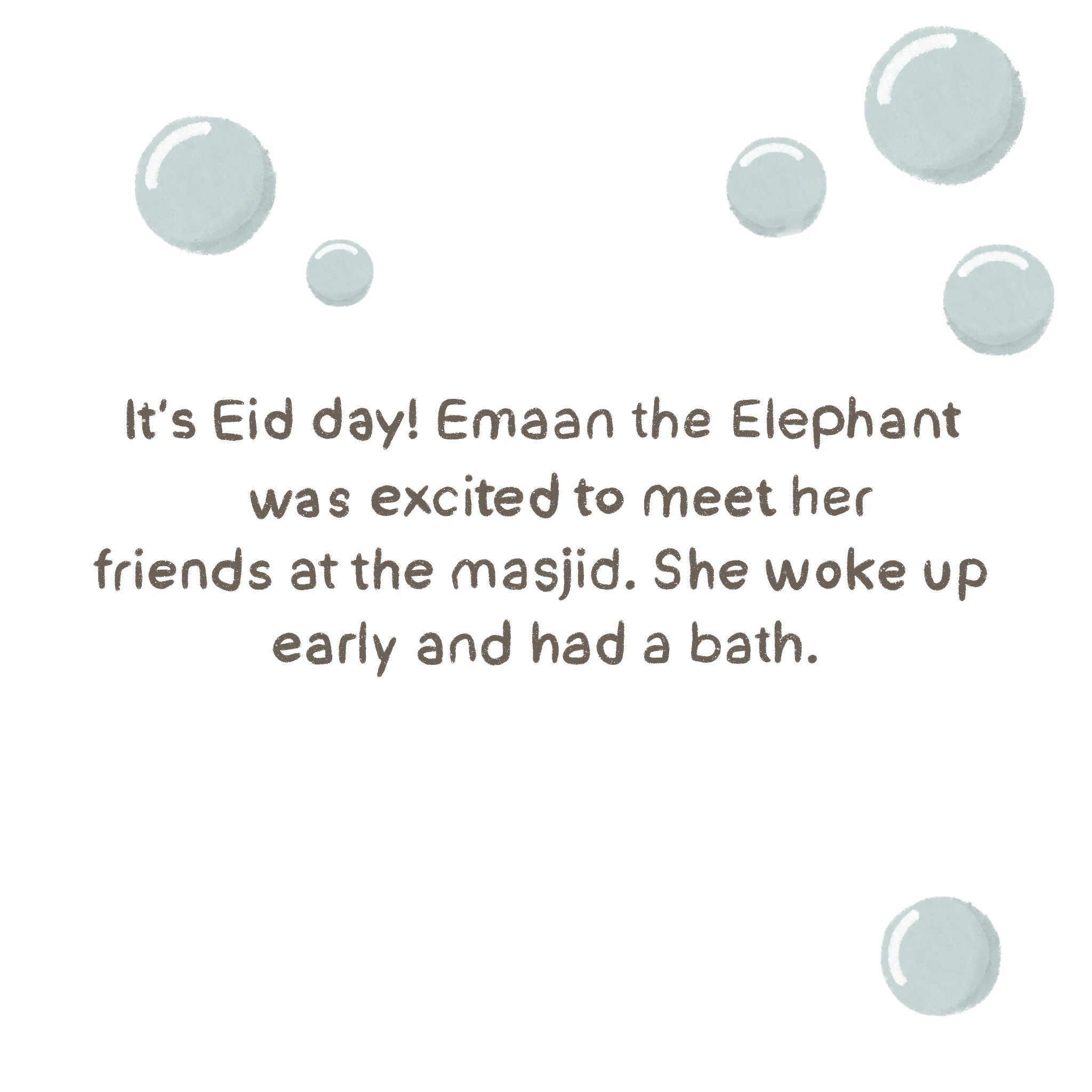 Eid With Emaan Childrens Islamic Book Eid Gift for Kids - Etsy