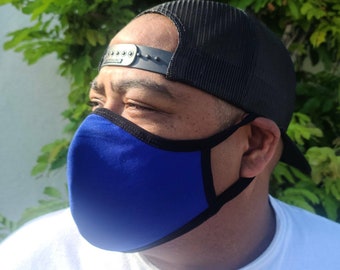 Extra Large Face Mask for Men / XL and XXL Masks / 100% Cotton ...
