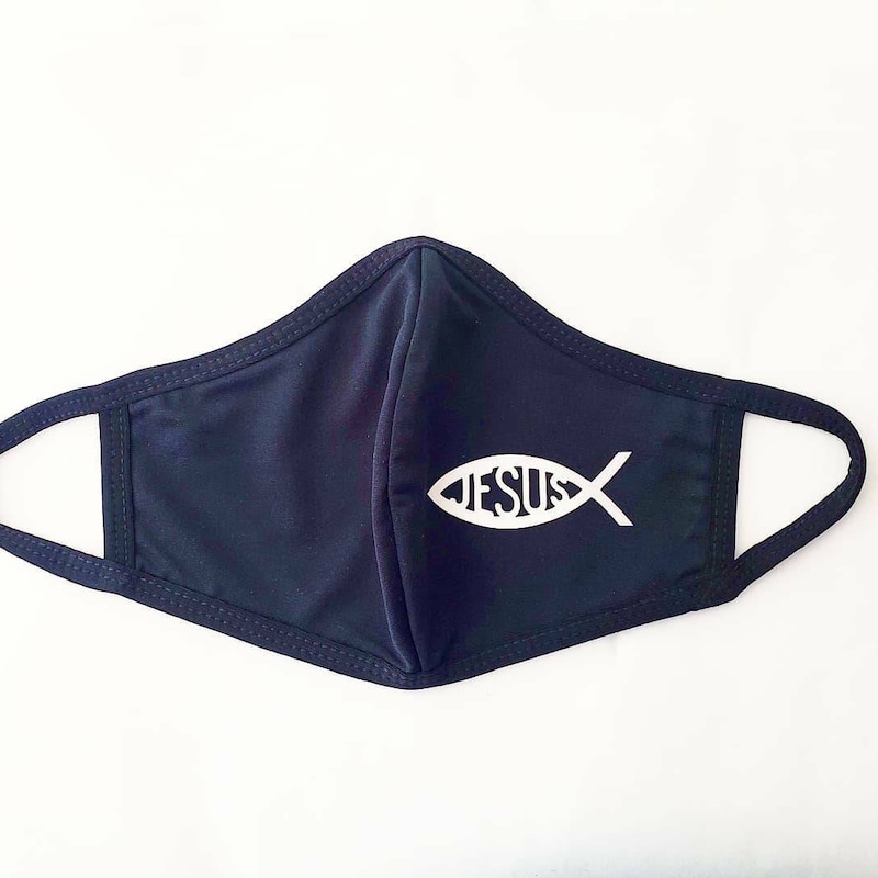 Jesus Face Mask - Etsy