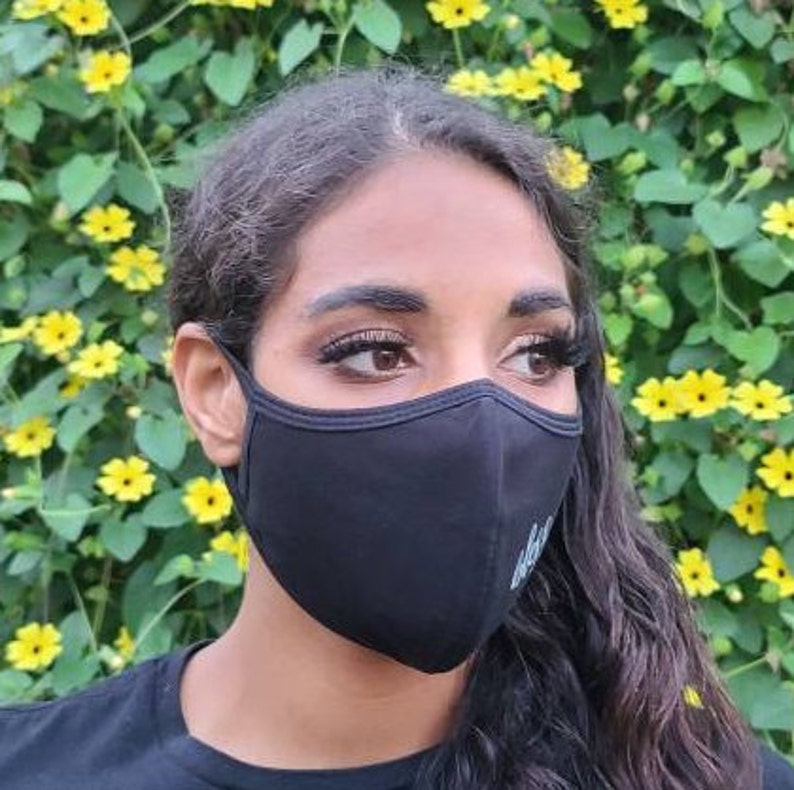 Reflective Blessed Face Mask / 100% Cotton / Reusable - Etsy