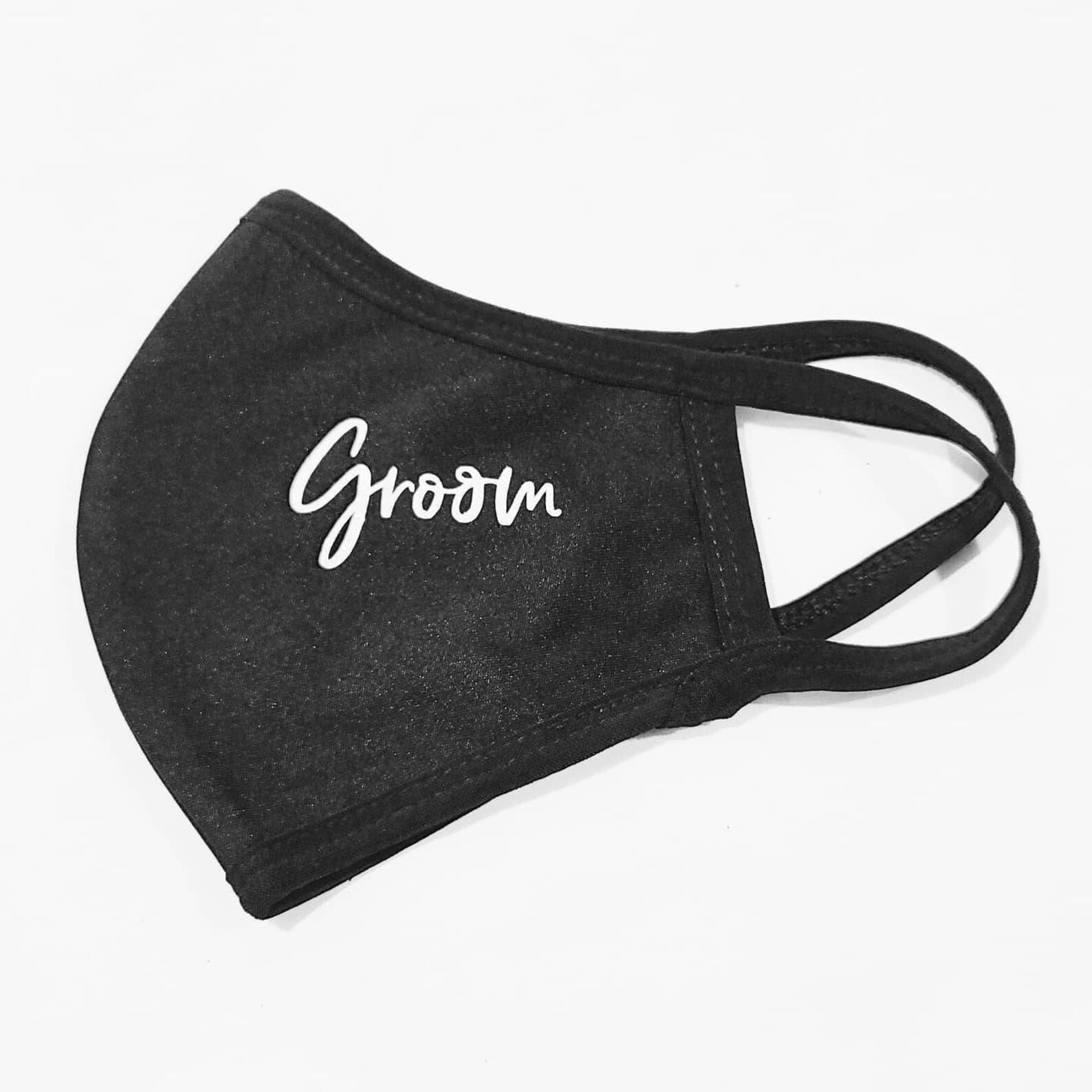 Groom Face Mask / 100% Cotton / Reusable and Washable / Double - Etsy