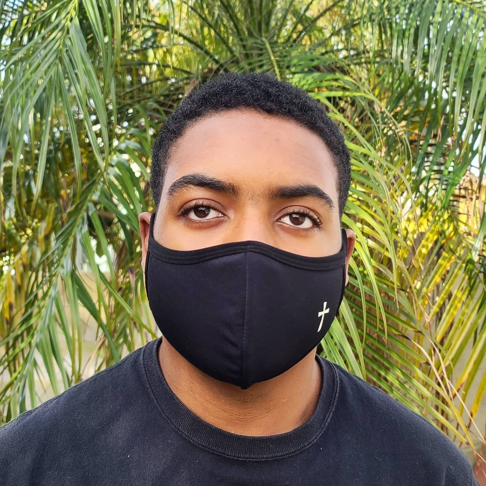 Silver Cross Face Mask / 100% Cotton / Reusable Washable / - Etsy