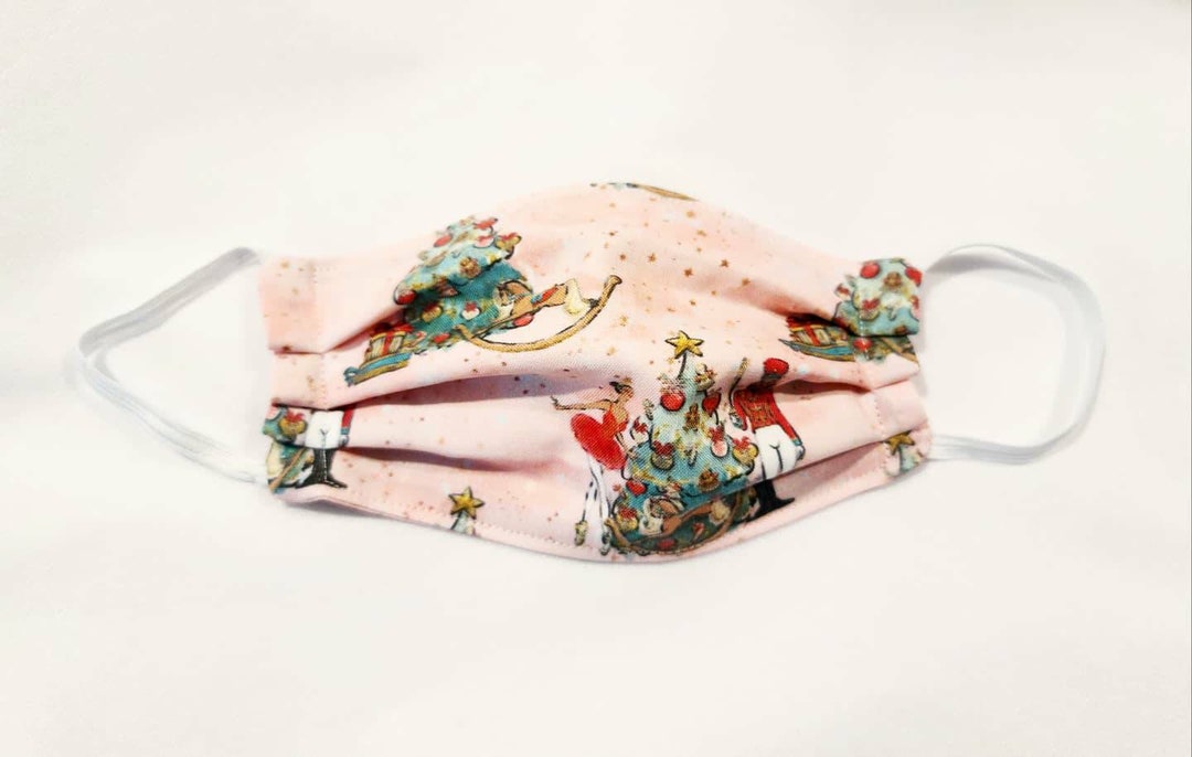 Nutcracker Ballet Face Mask / Toddler Child Youth Adult / 100% - Etsy