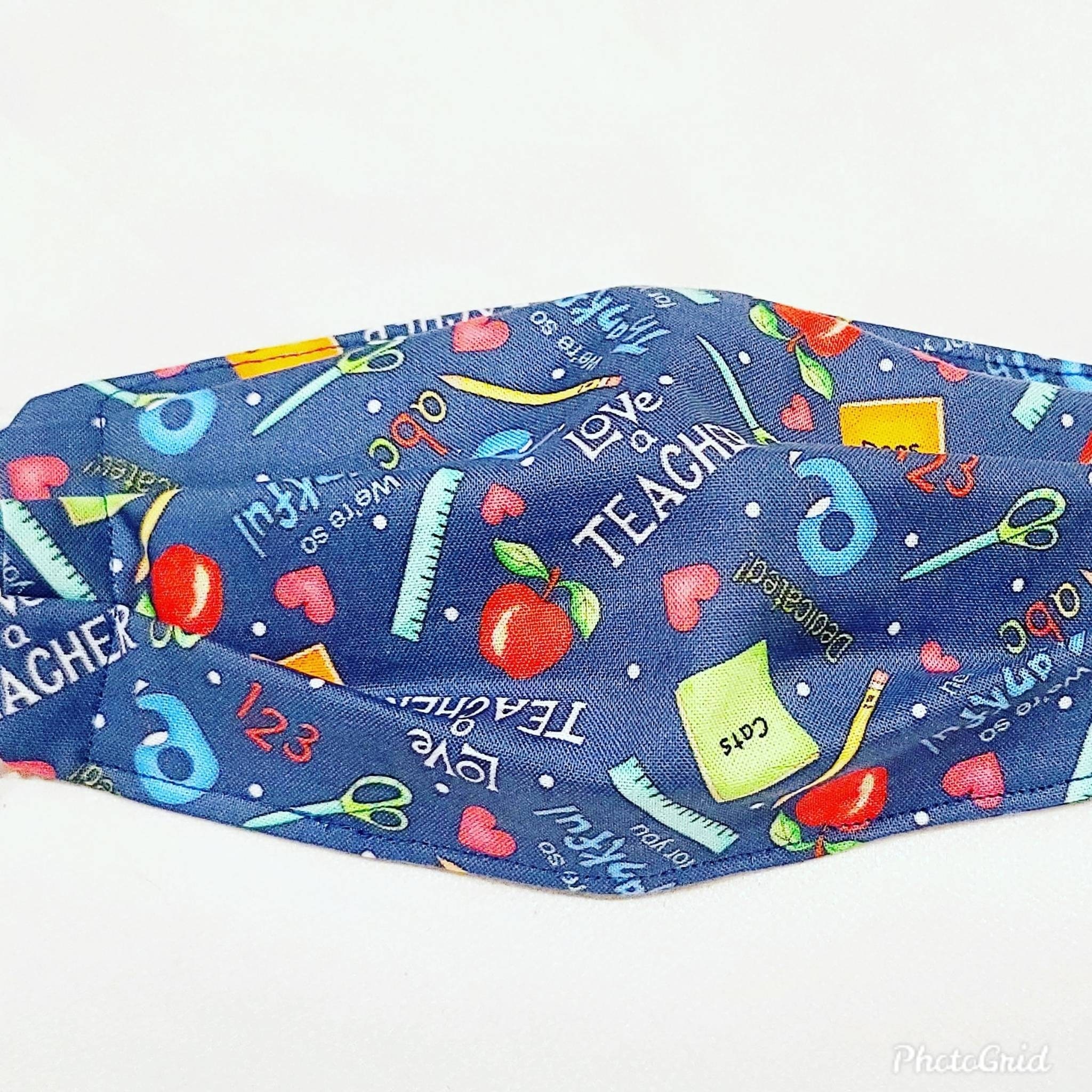 Teacher Face Mask / Teachers and Students / 100% Cotton / | Etsy