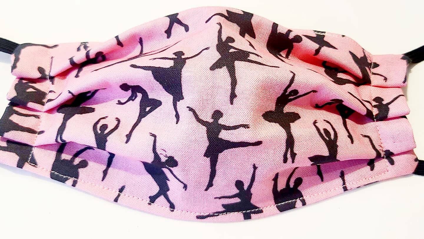 Ballerina Face Mask for Toddlers Kids and Adult With Filter - Etsy