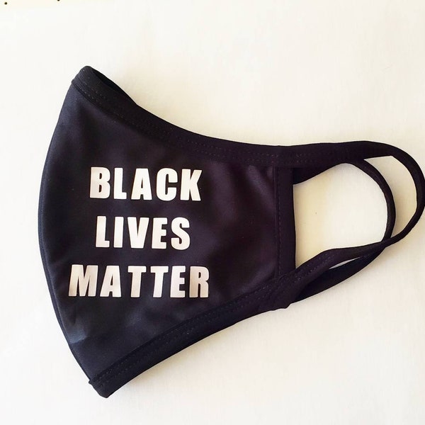Black Lives Matter Mask - Etsy