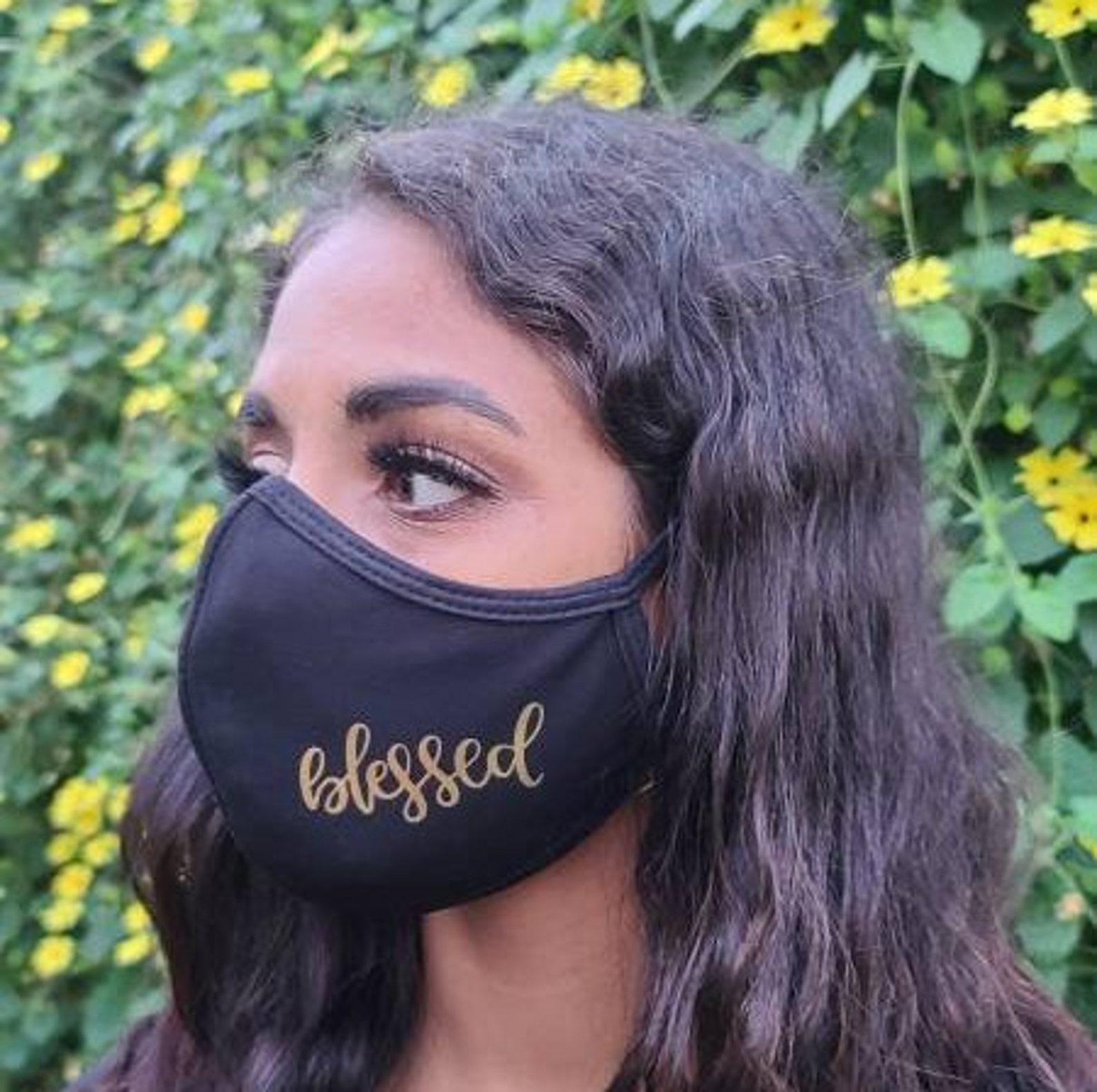 Blessed Face Mask / 100% Cotton / Reusable Washable / Double | Etsy
