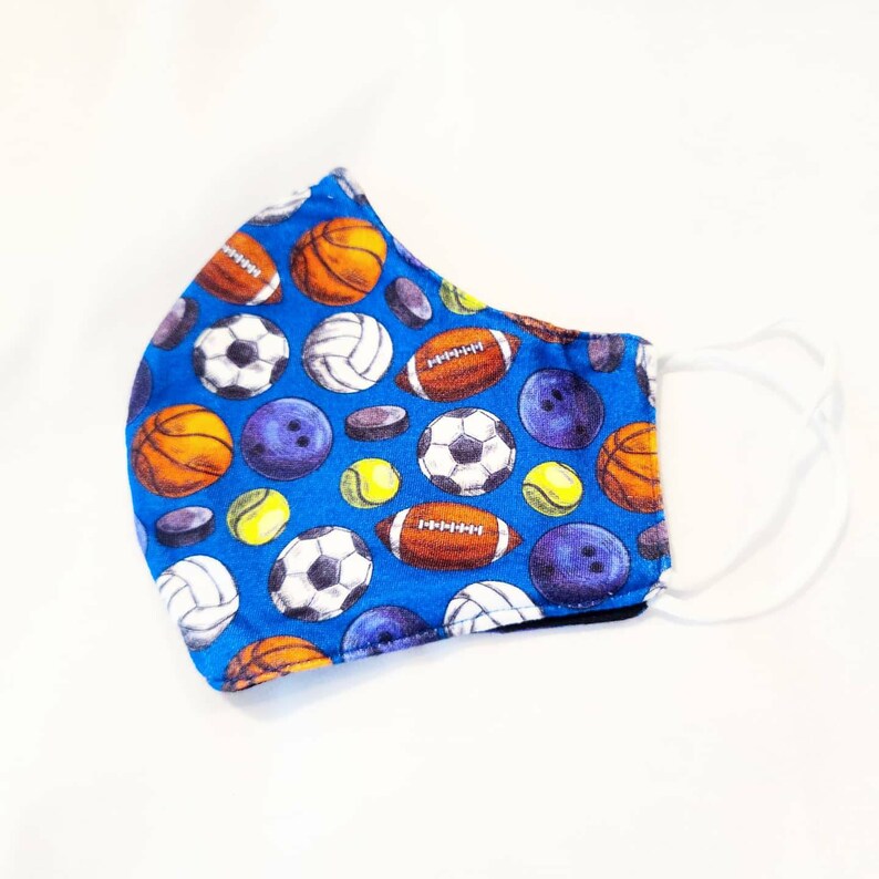 Sports Face Mask for Toddler Child Teen Adult / 100% Cotton - Etsy
