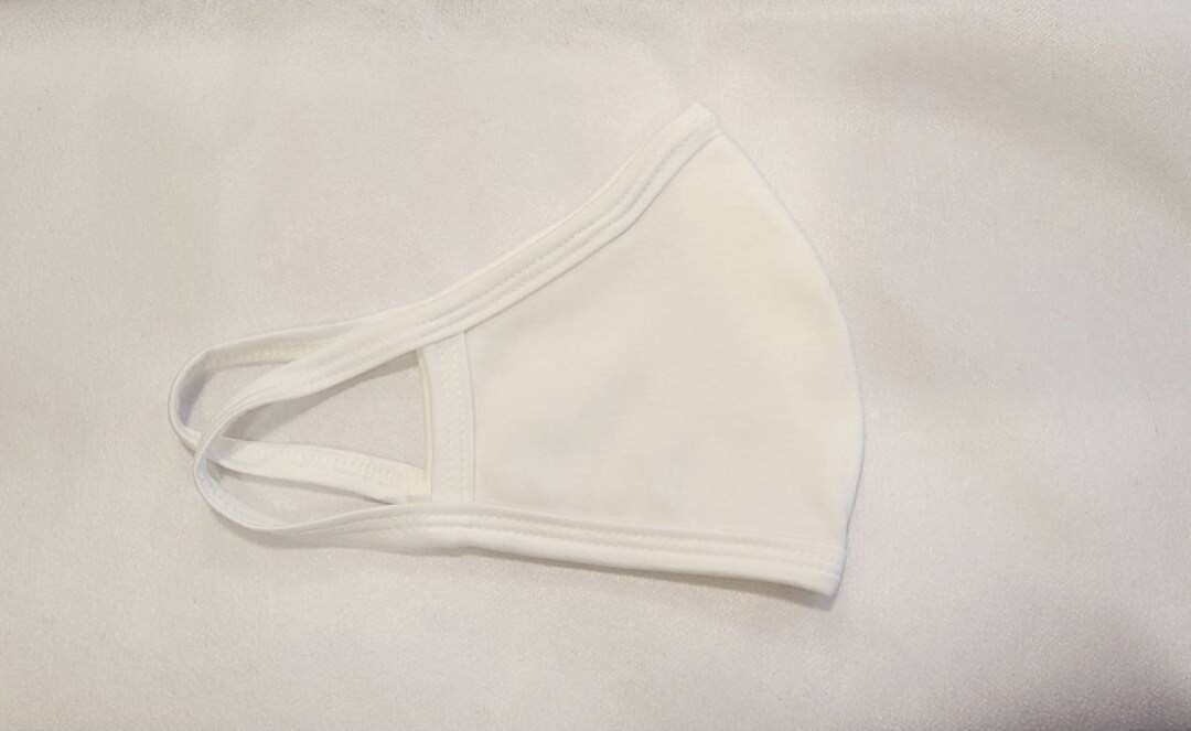 White Face Mask With Nose Wire / Comfortable / Breathable / Multi ...