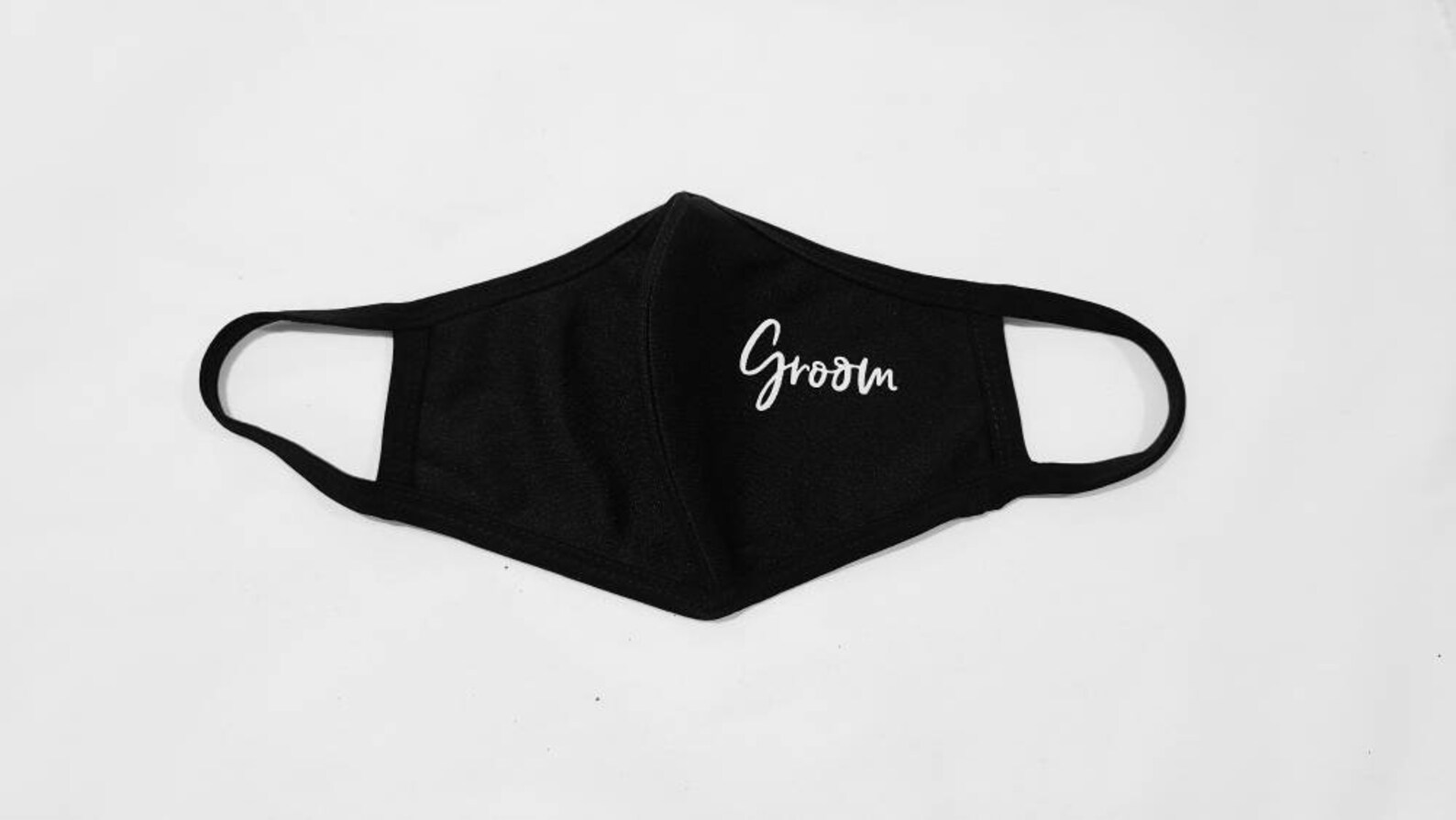 Groom Face Mask / 100% Cotton / Reusable and Washable / Double - Etsy