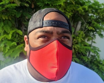 Extra Large Face Mask for Men / XL and XXL Masks / 100% Cotton ...