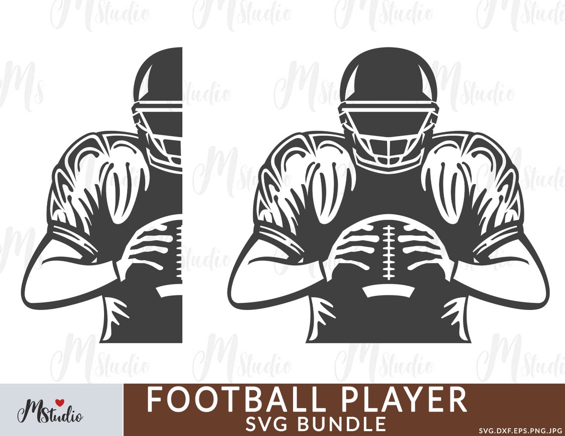 Football SVG Football Player SVG Football Team Football - Etsy