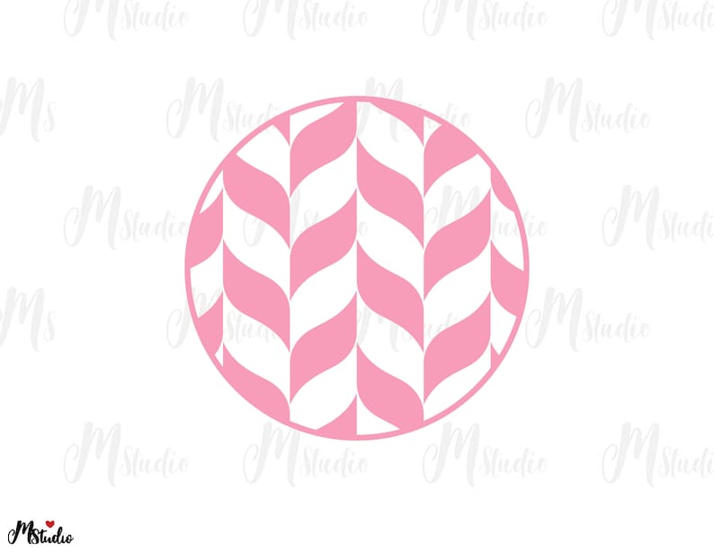 Round Pattern Svg Circle Patterns Svg Keychain Background | Etsy