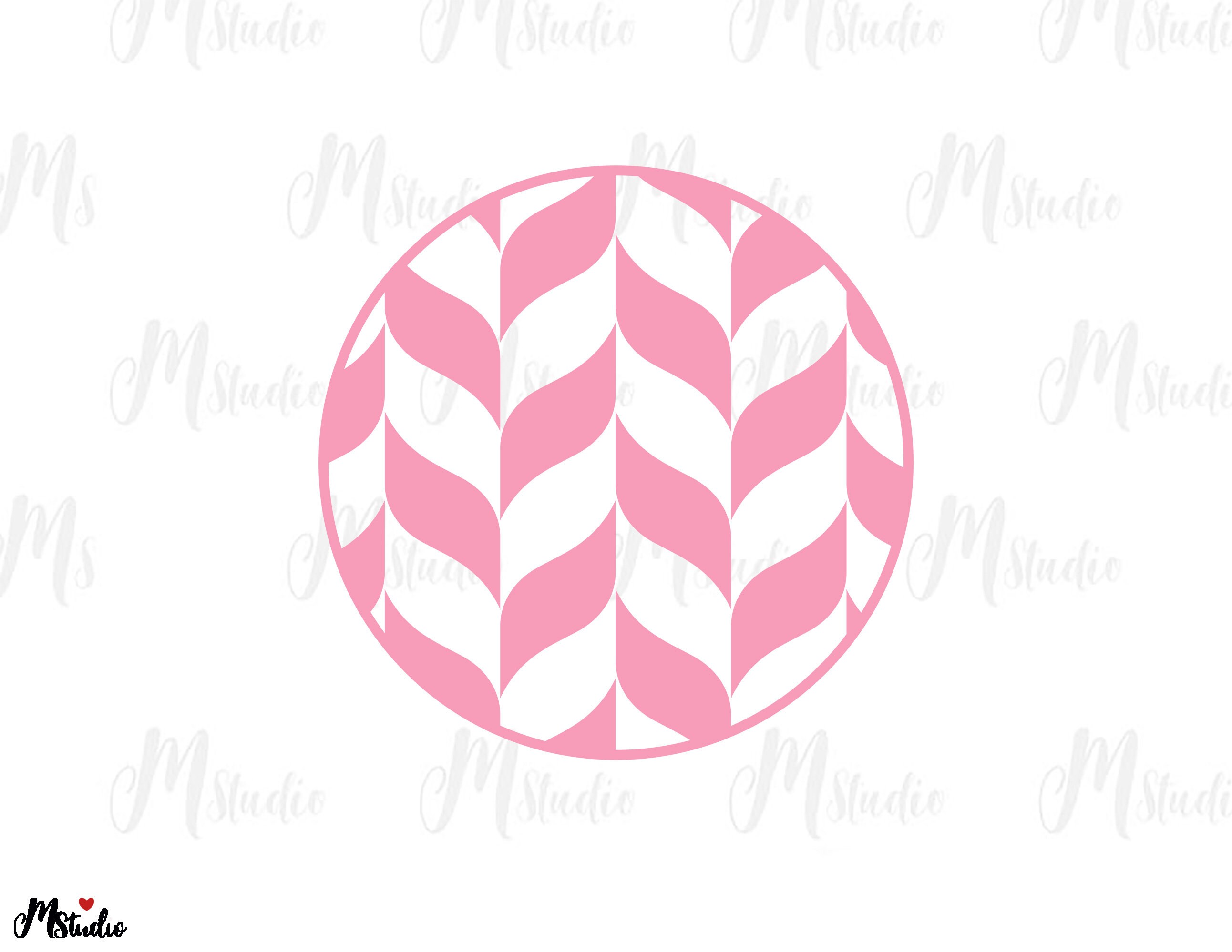 Round Pattern Svg Circle Patterns Svg Keychain Background - Etsy UK