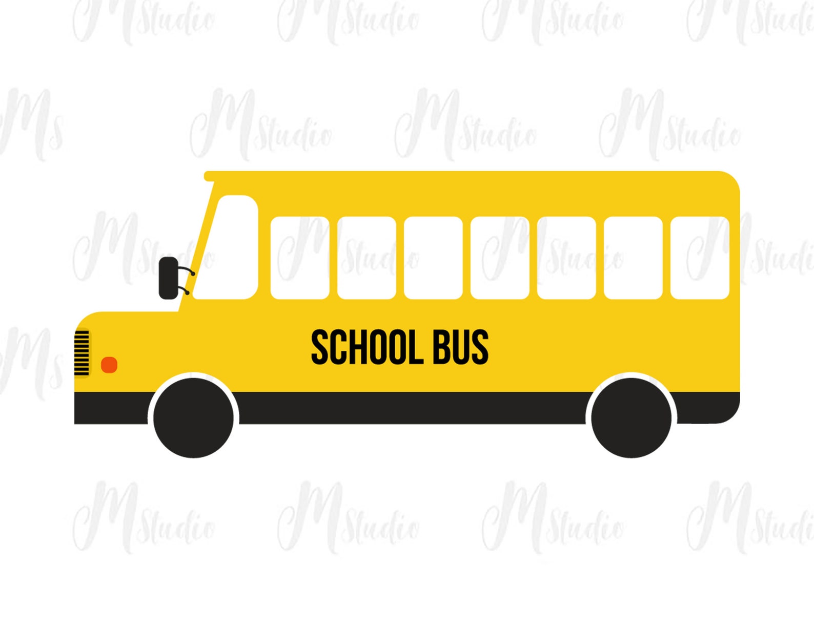 School Bus Svg Back to School Svg School Svg Monogram Svg | Etsy