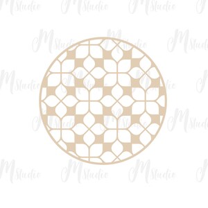 Round Pattern Svg, Circle Patterns Svg, Keychain Background Svg ...