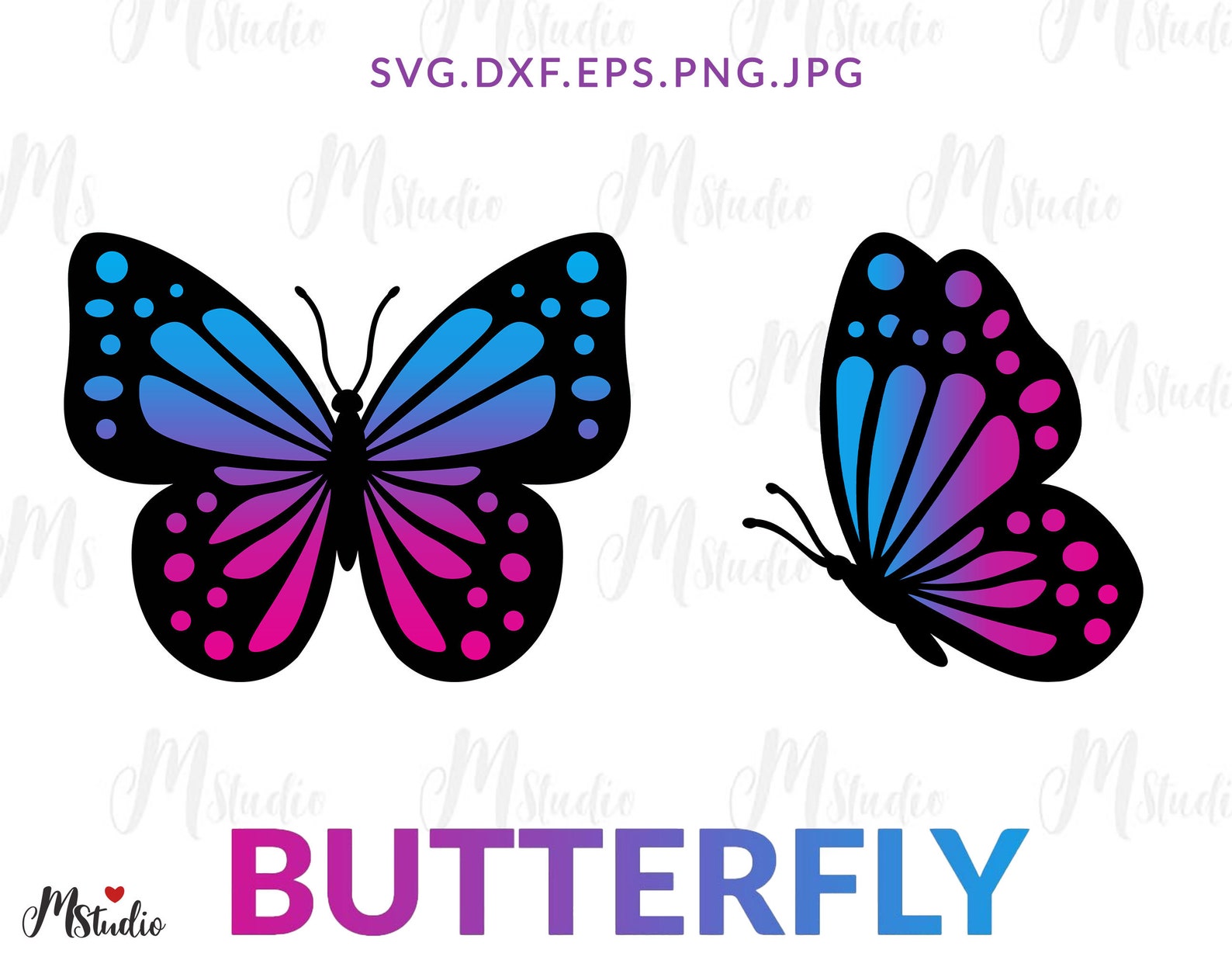 Butterfly SVG, Butterfly Svg Bundle, Butterfly SVG Layered, Butterfly ...