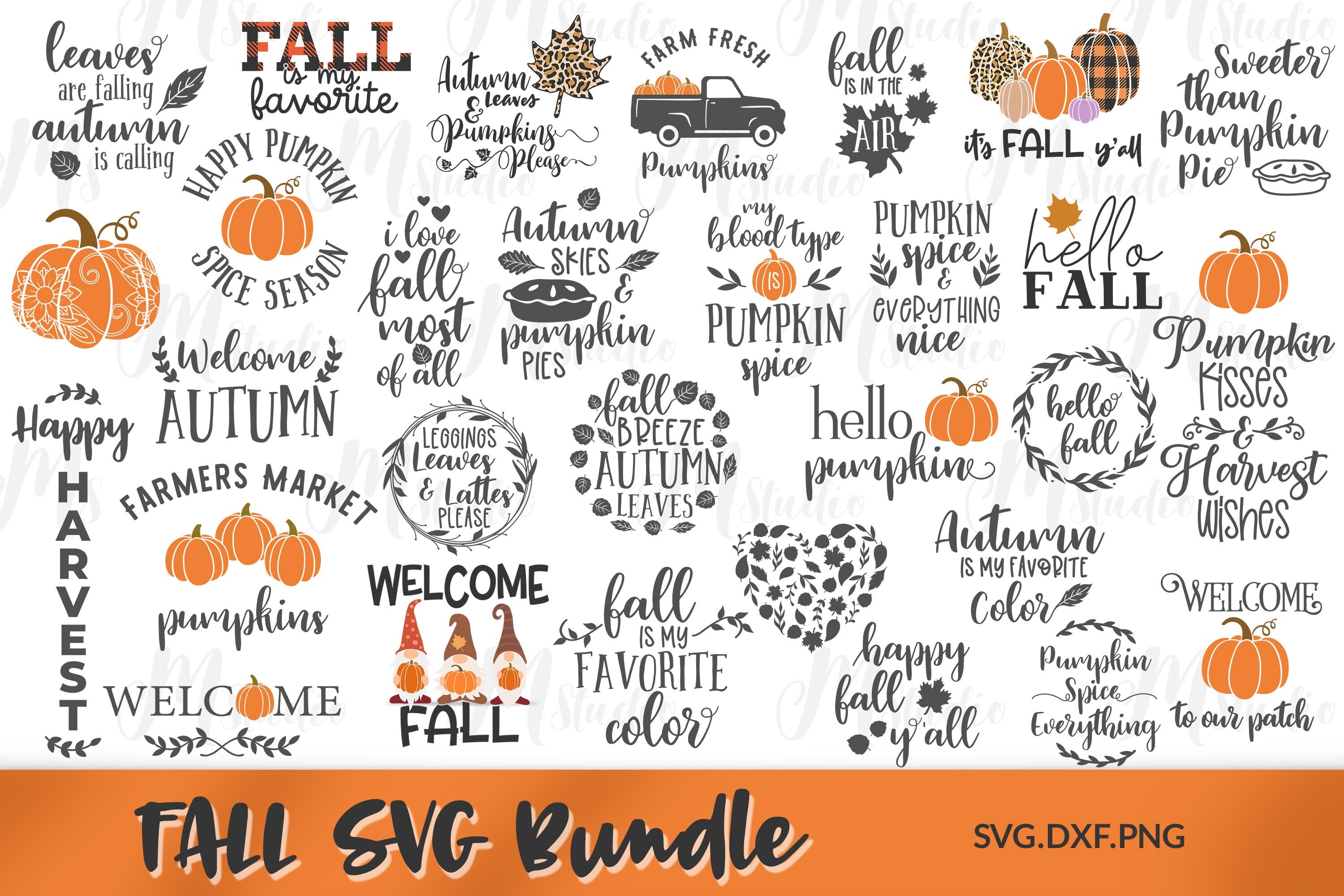 Fall svg happy fall svgfall svg bundle autumn svg bundle.. | Etsy