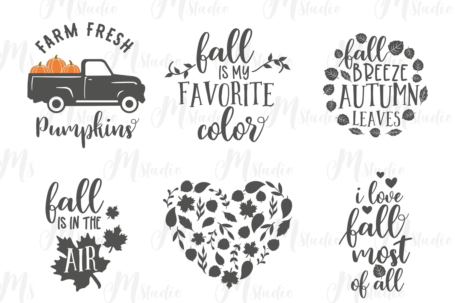 Fall Svg, Happy Fall Svg,fall Svg Bundle, Autumn Svg Bundle. - Etsy
