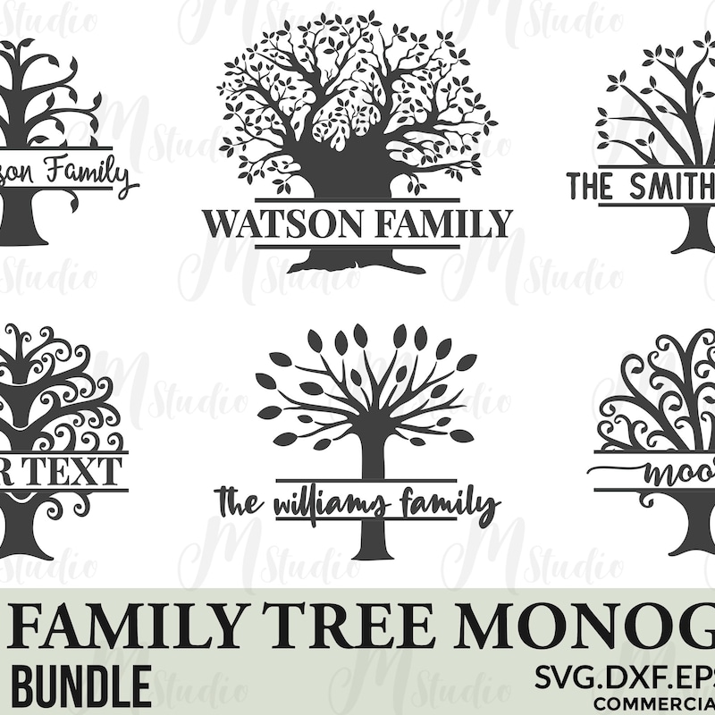 Family Tree Decal - Etsy