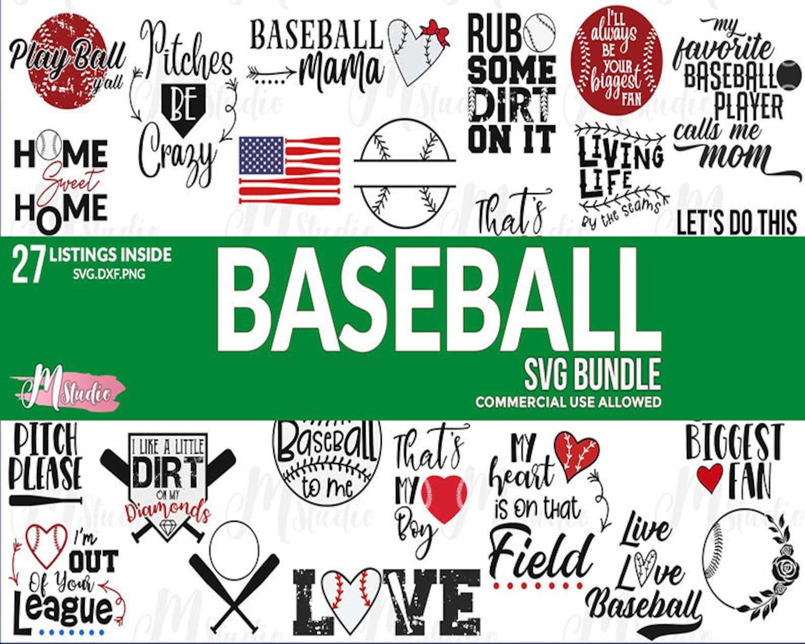 Baseball Svg Bundle Baseball Svg Baseball Clipat Baseball - Etsy