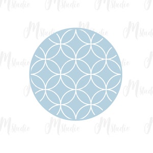 Round Pattern Svg, Circle Patterns Svg, Keychain Background Svg ...