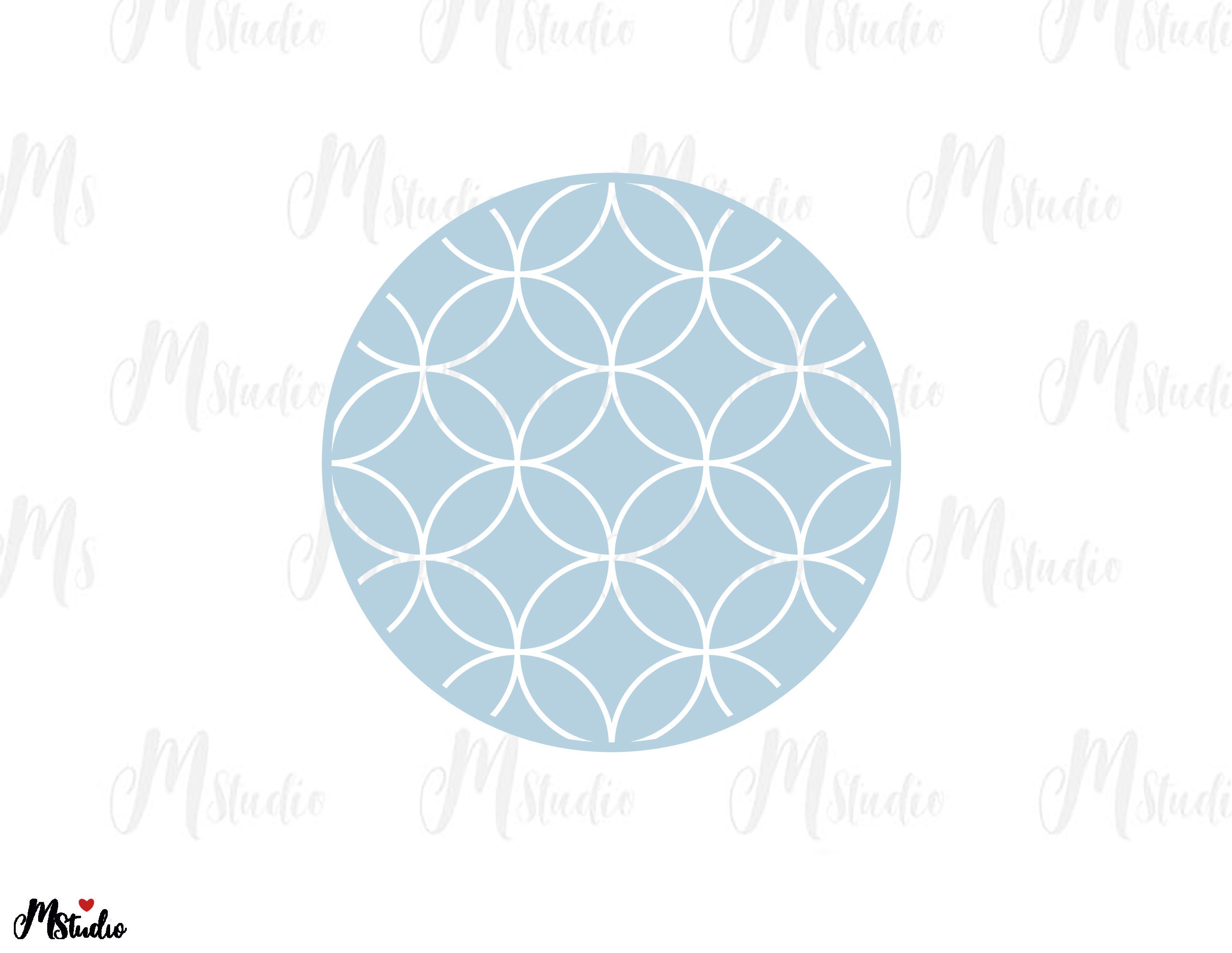 Round Pattern Svg, Circle Patterns Svg, Keychain Background Svg ...