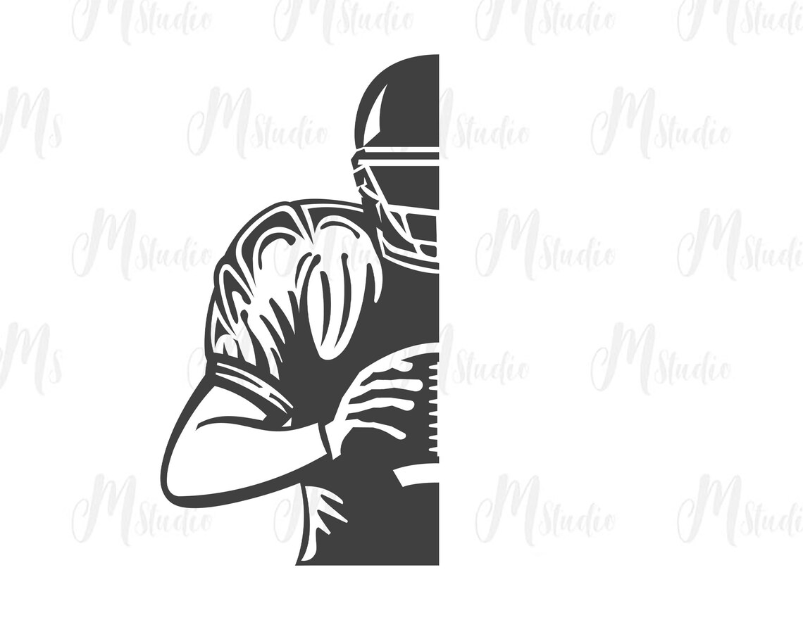 Football SVG Football Player SVG Football Team Football - Etsy