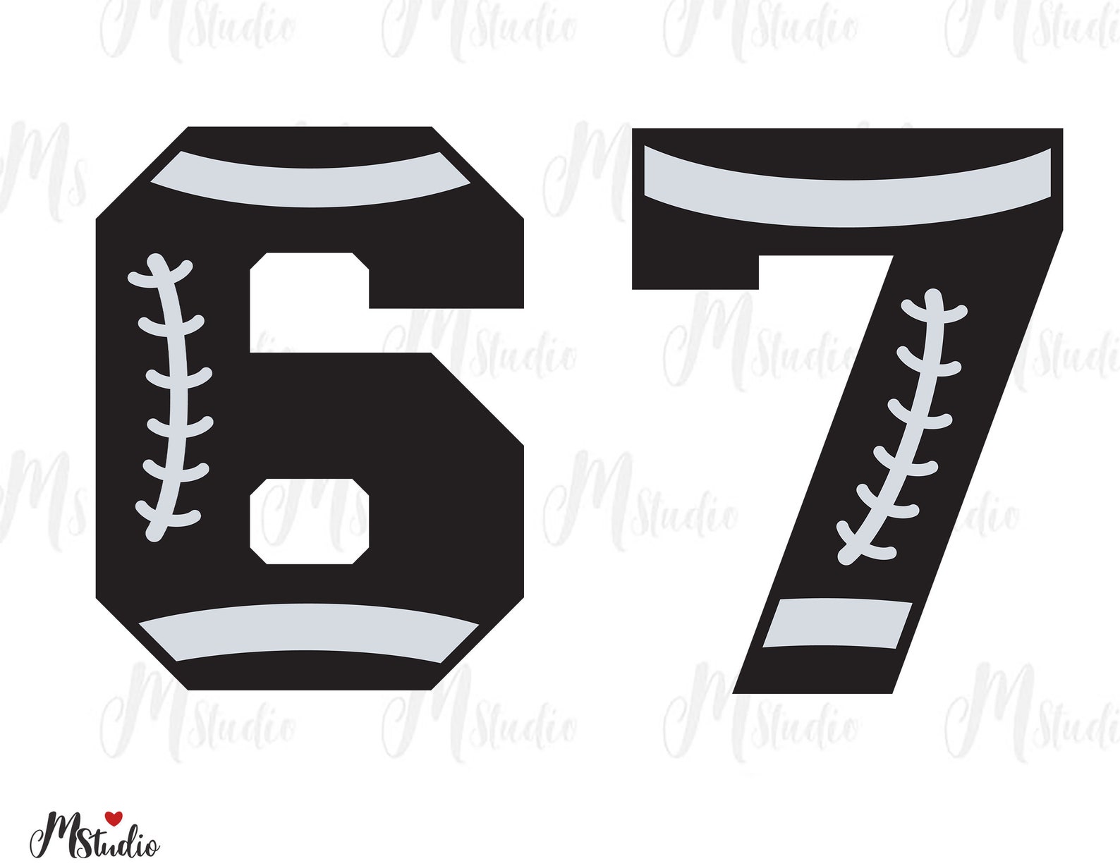 Football Player Numbers Svg Bundle, Football Svg, Football Number Font ...
