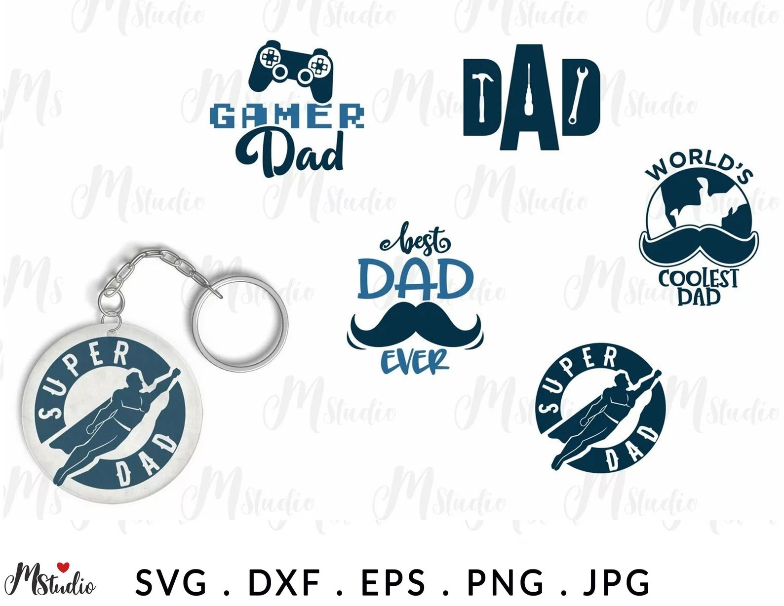 Keychain Svg Bundle, Circle Patterns Svg, Key Ring Pattern, Keychain ...