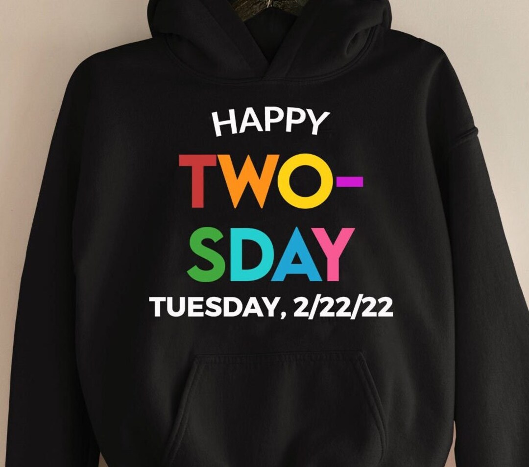 Happy Twosday SVG, Digital Download, Happy Tuesday 2-22-22 SVG ...
