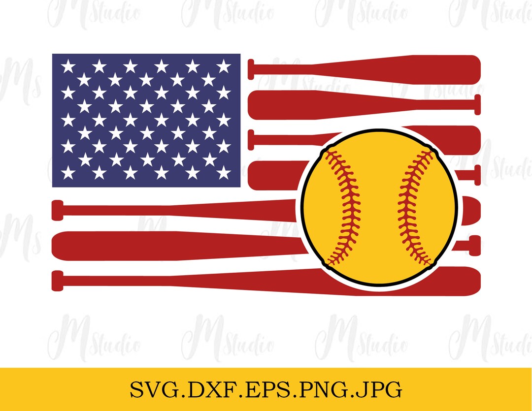 Baseball Flag Svg Cut File, Baseball Svg Files for Cut - Etsy