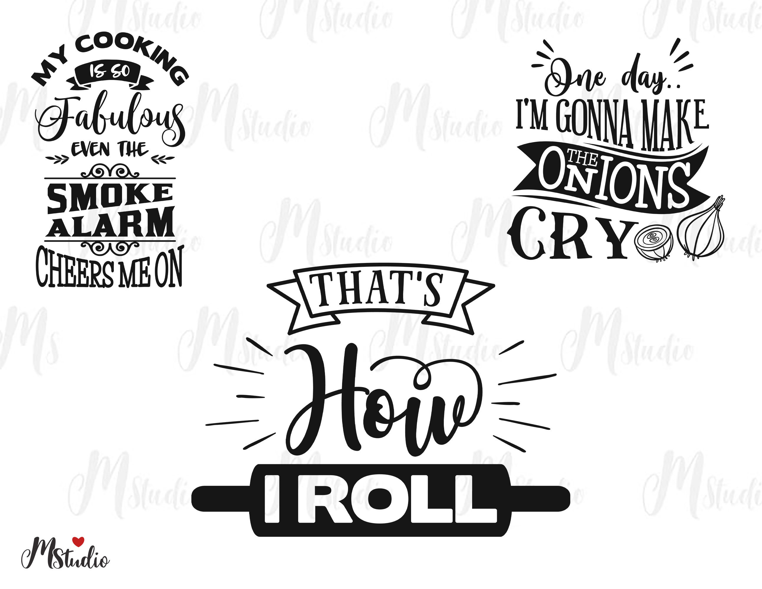 Funny Kitchen Svg Bundle Funny Kitchen Svg Cooking Svg | Etsy