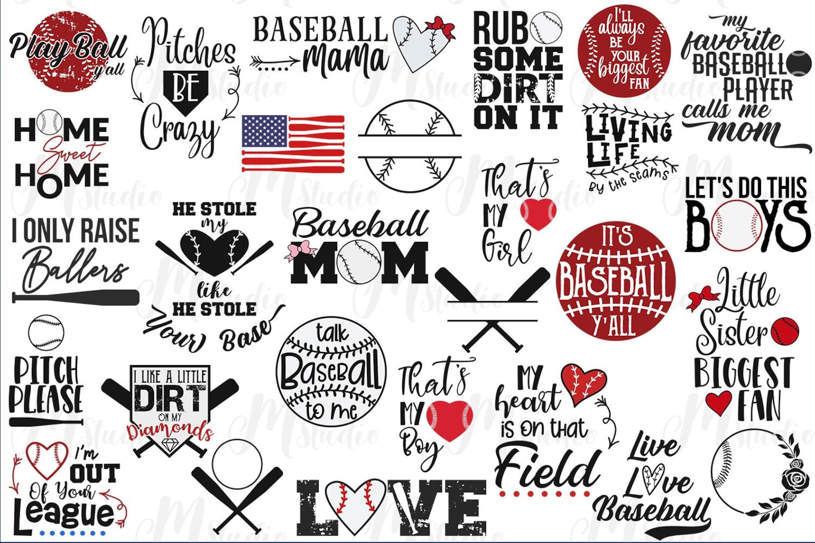Baseball Svg Bundle Baseball Svg Baseball Clipat Baseball - Etsy