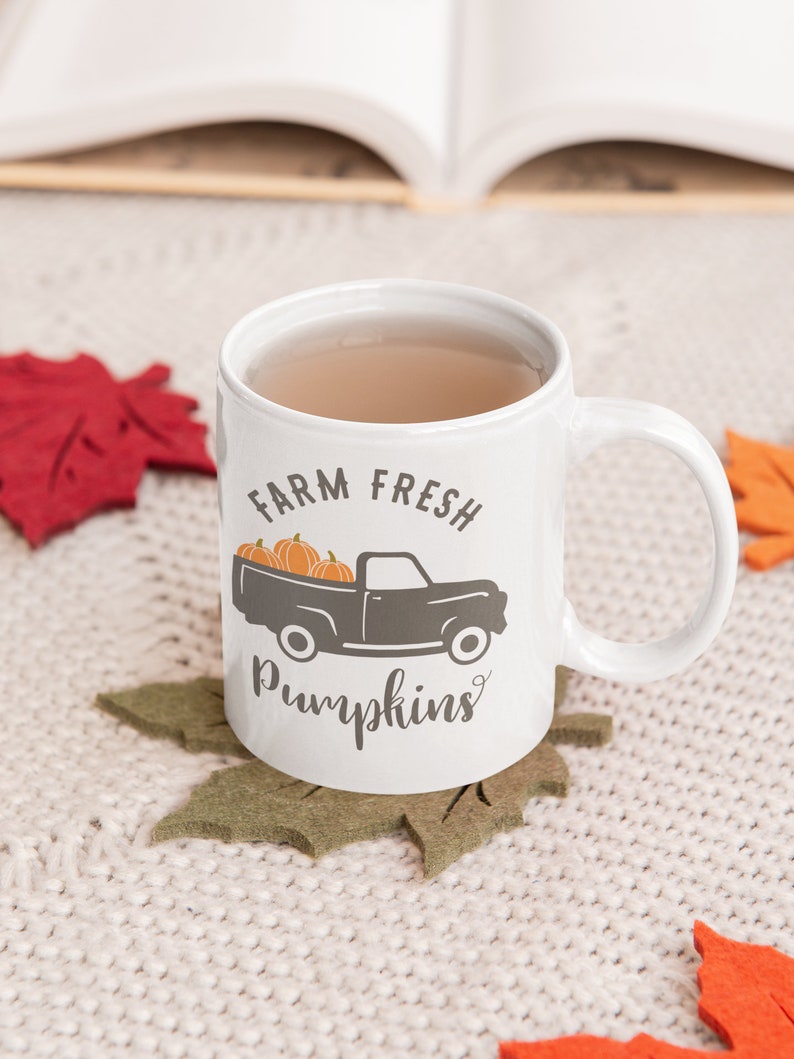 Farm Fresh Pumpkins Svg Fall Svg Farm Truck Svg Autumn Svg - Etsy