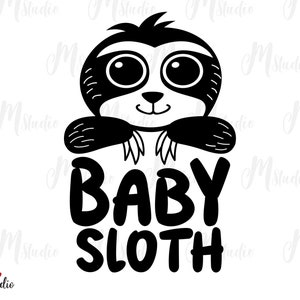 Sloth SVG Bundle, Sloth Animal, Sloth Monogram Svg, Sloth Svg Sloth ...