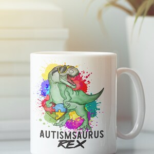 Autism Awareness PNG, Autism Autismsaurus Rex Dinosaur, Dinosaur Autism ...