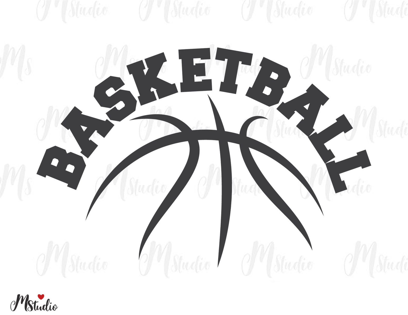 Basketball Monograms Svg, Cut File, Basketball Svg, Basketball Ball SVG ...