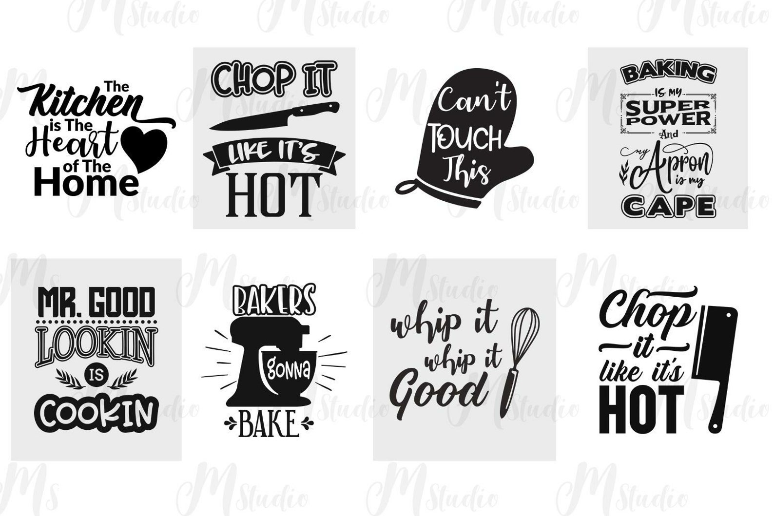 Kitchen SVG Bundle Baking Svg Cooking Svg Chef Svg Hand - Etsy