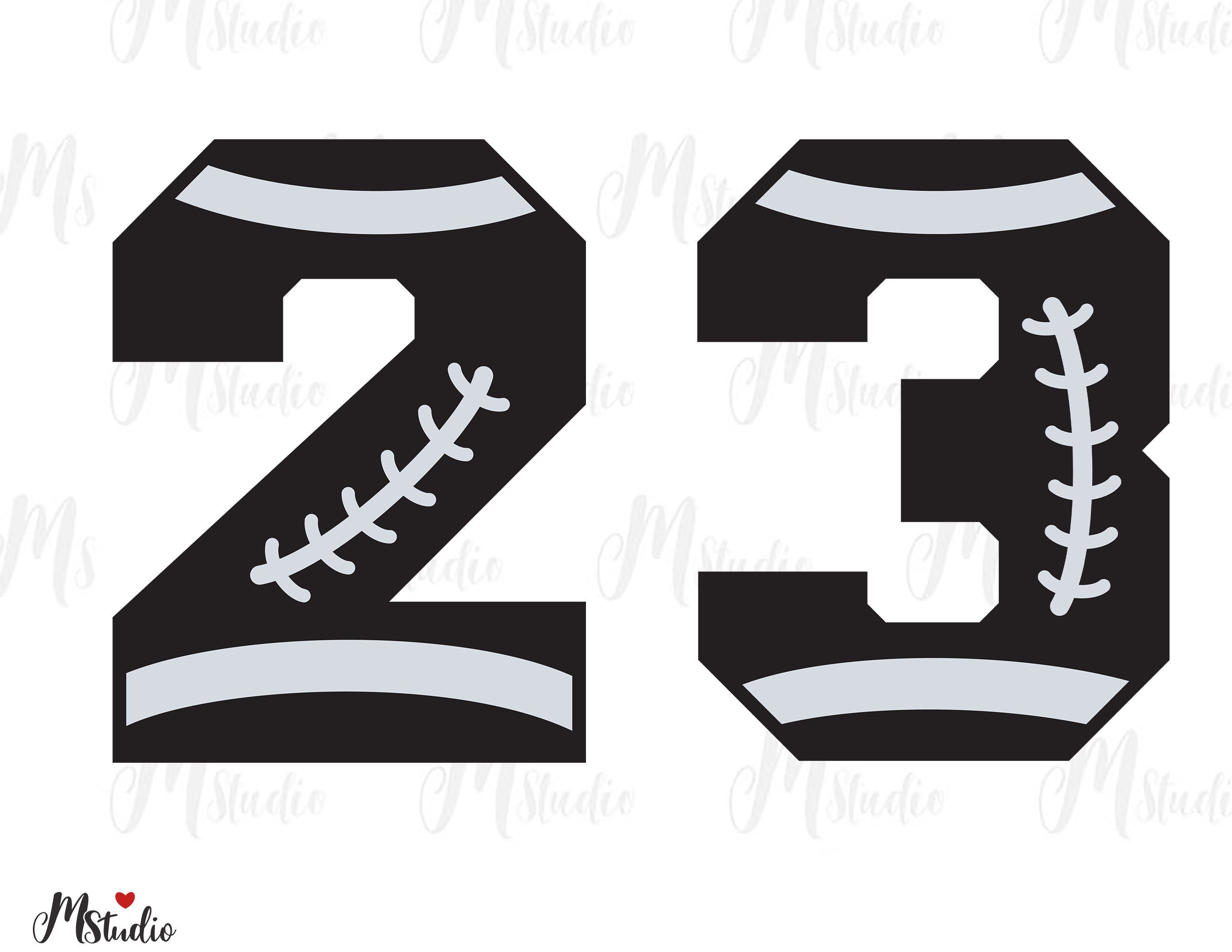 Football Player Numbers Svg Bundle Football Svg Football - Etsy