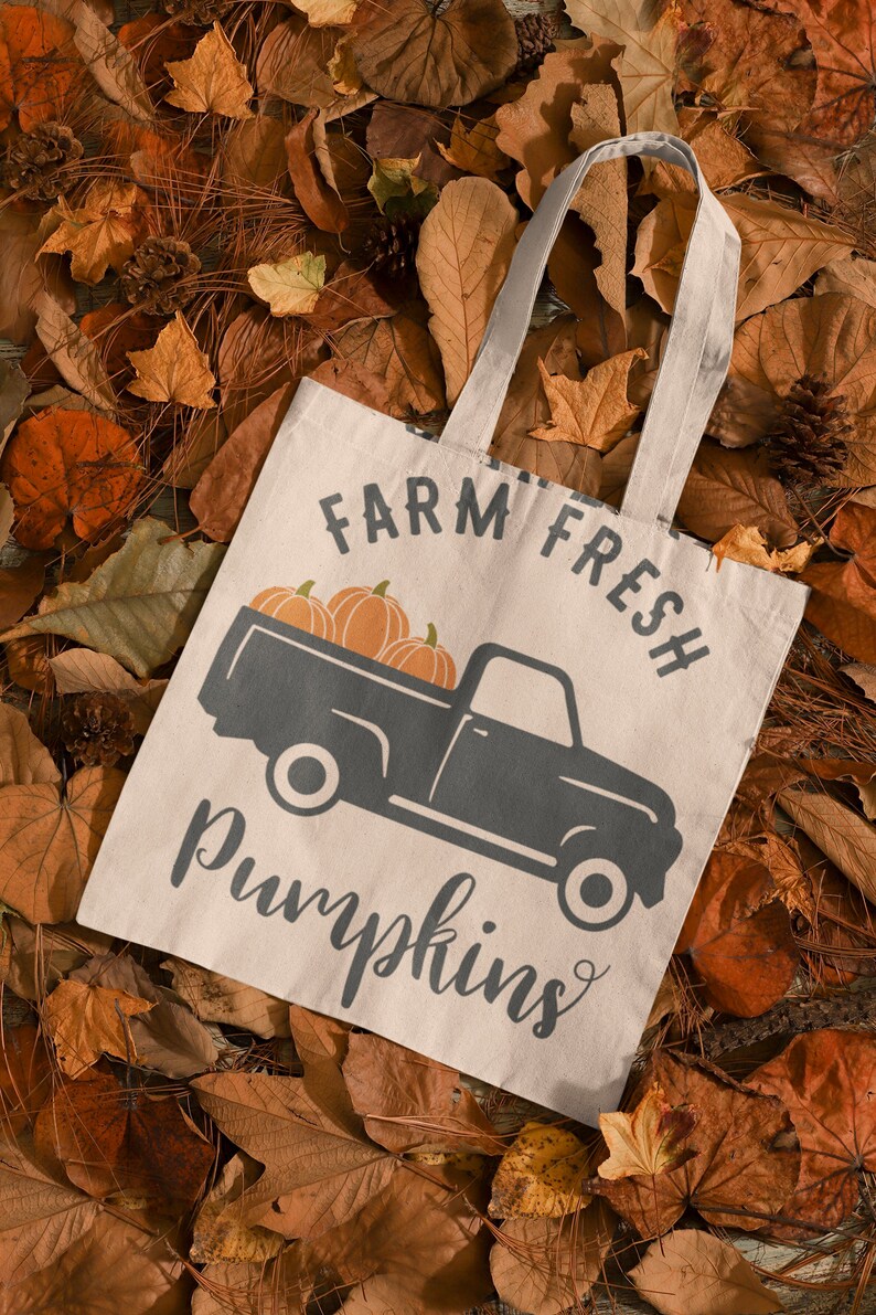Farm Fresh Pumpkins Svg Fall Svg Farm Truck Svg Autumn Svg - Etsy
