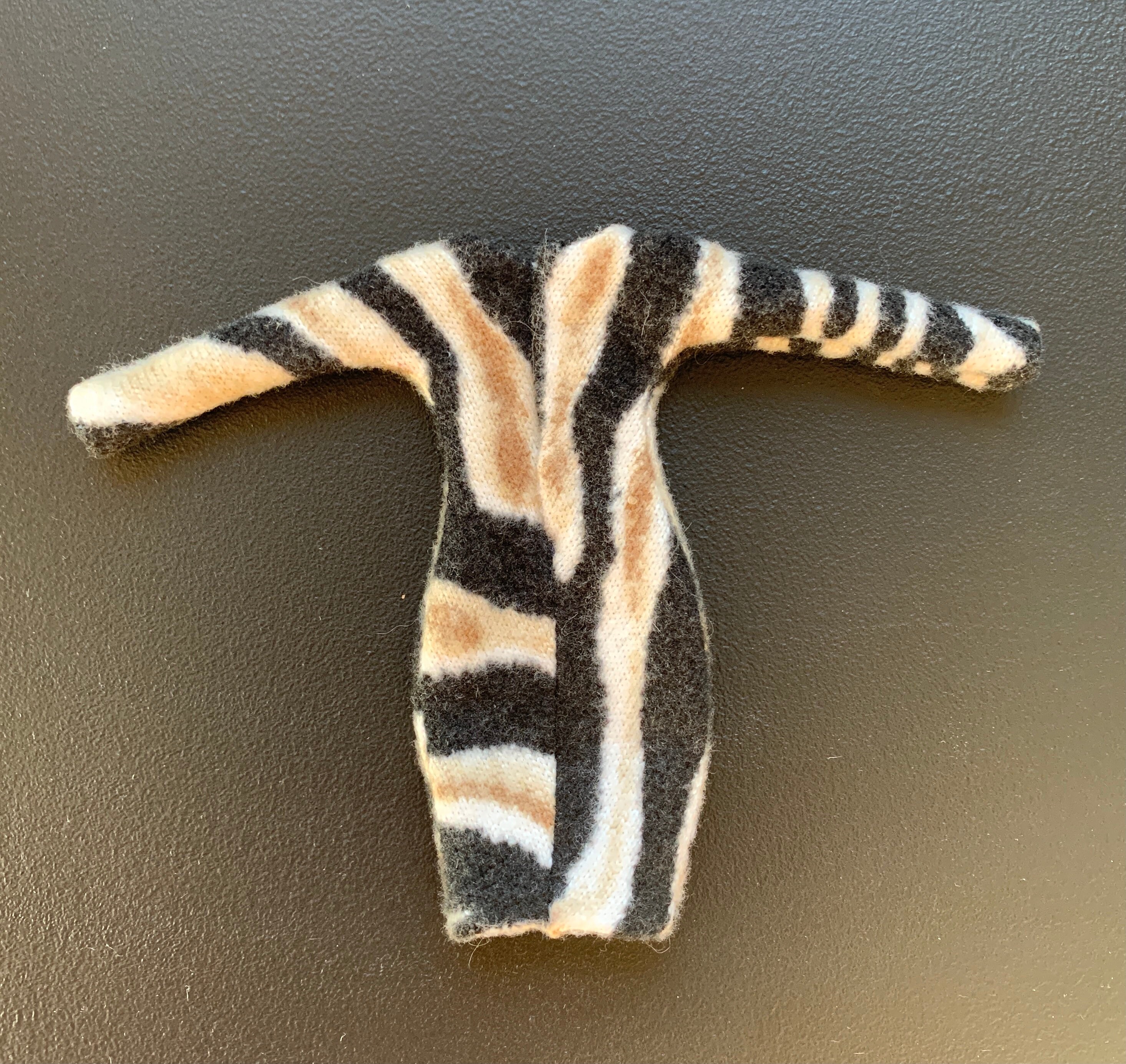 ANIMAL PATTERN DRESS for 1 Inch Scale Doll Miniatures 112 - Etsy