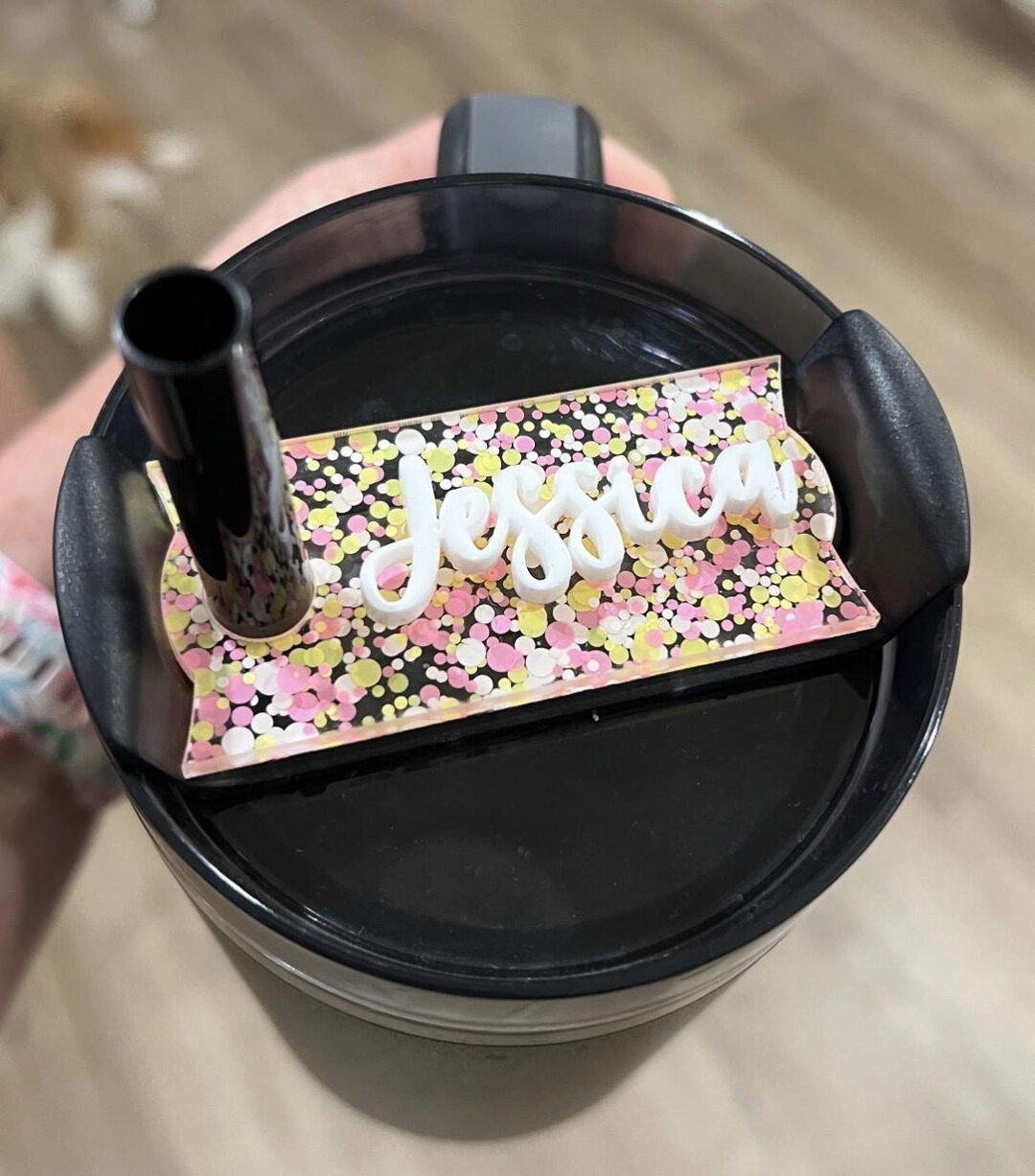 Custom Acrylic Cup Toppers - Etsy